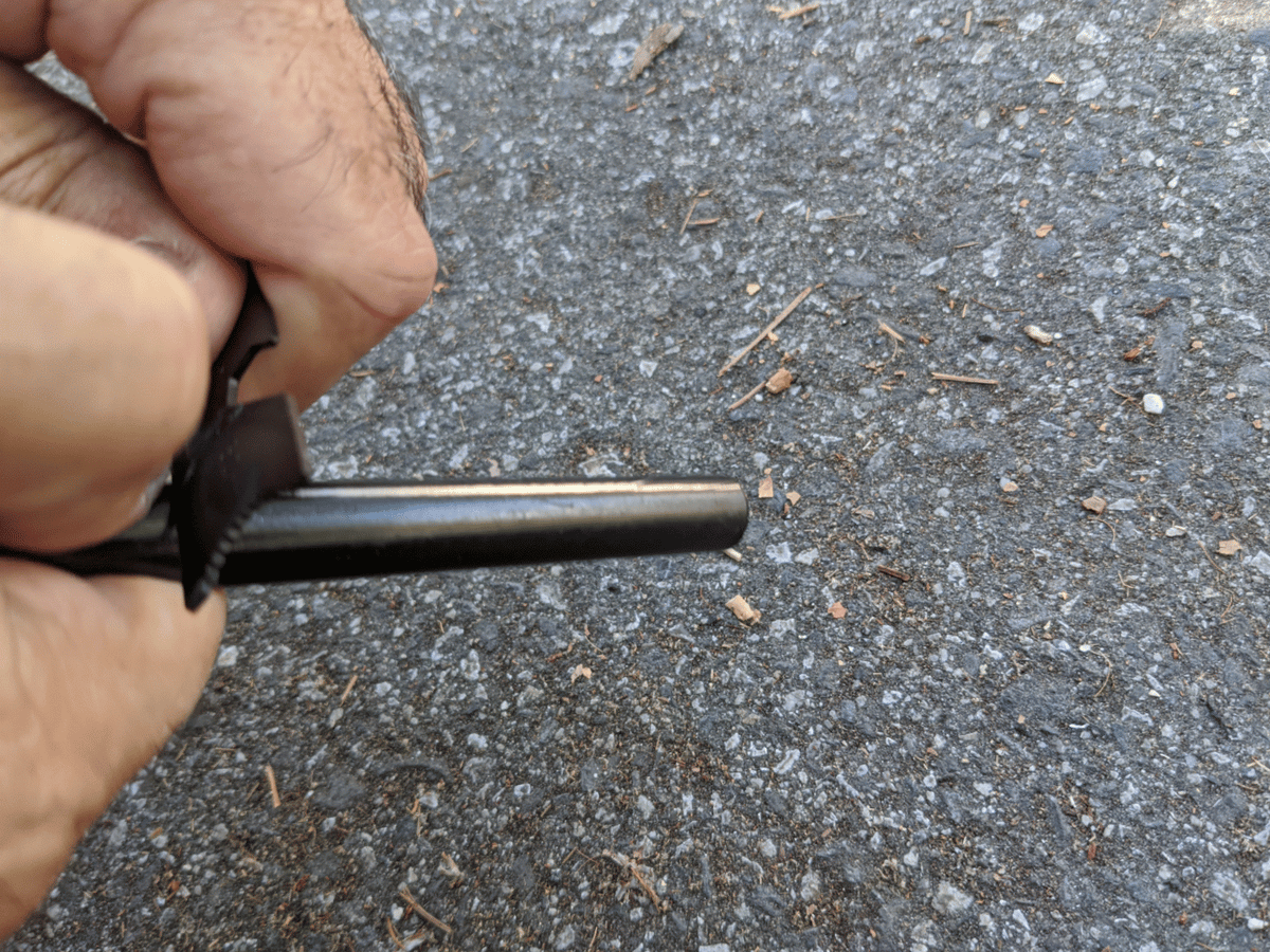 Massive Ferrocerium Rod + Striker With Storage Vault – Homestead
