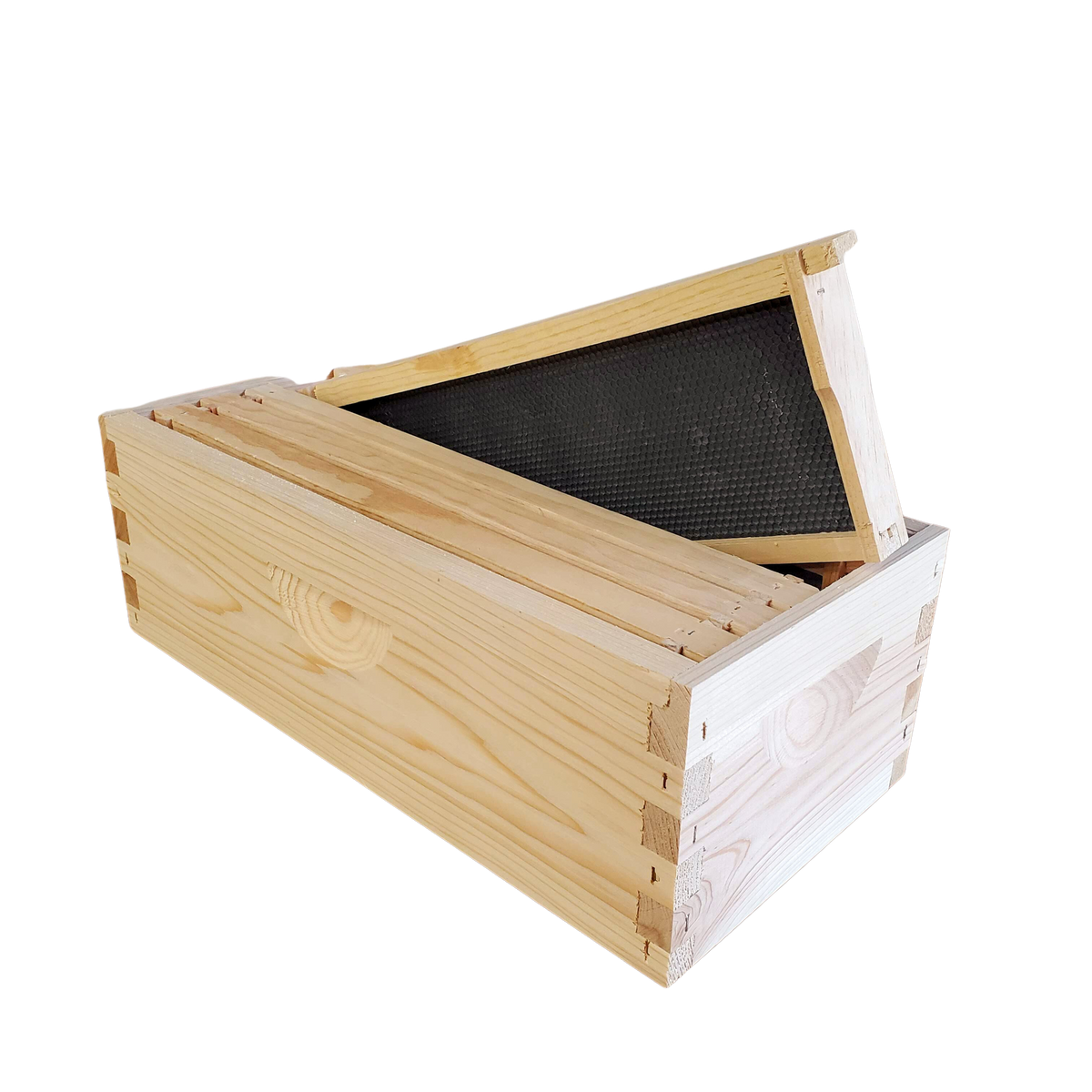 5-Frame Complete, Medium 6 5/8-inch Box with Frames and Foundation ...