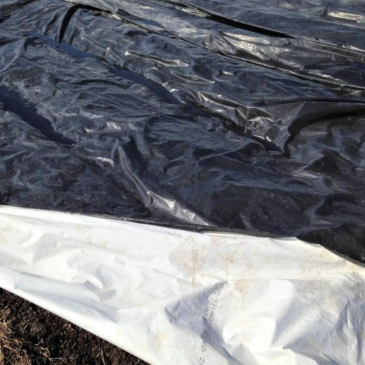 Silage Tarp - 6 mil Reversible Black & White – Homestead
