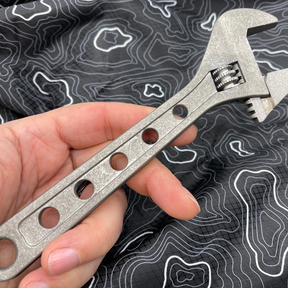 8 Inch - Titanium Adjustable Wrench - ( NSN Pending ) – Homestead