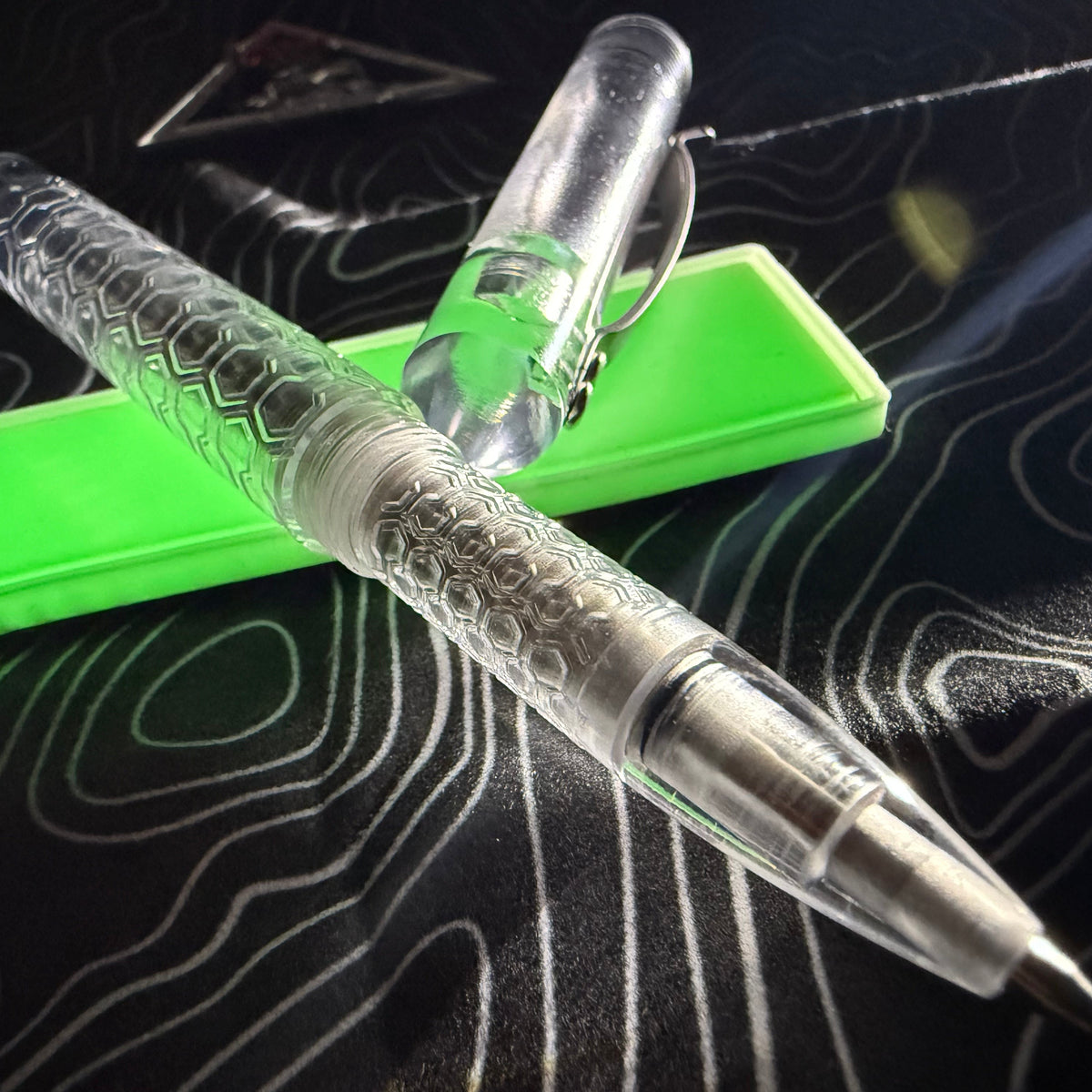 Polycarbonate Embassy Pen ( Vapor Polish Clear Finish ) 🔥 New 🔥 – Homestead