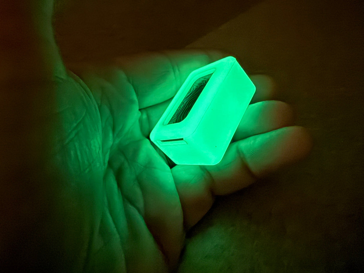 Tiny Delrin Pocket Box - ( Gen 3 ) Topo + Glow Shell! – Homestead