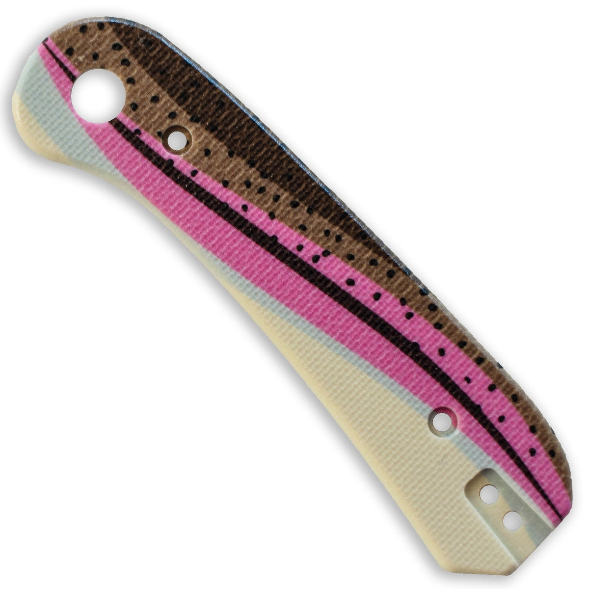 Lander 1 Knife Scales - Rainbow Trout G10 – Homestead