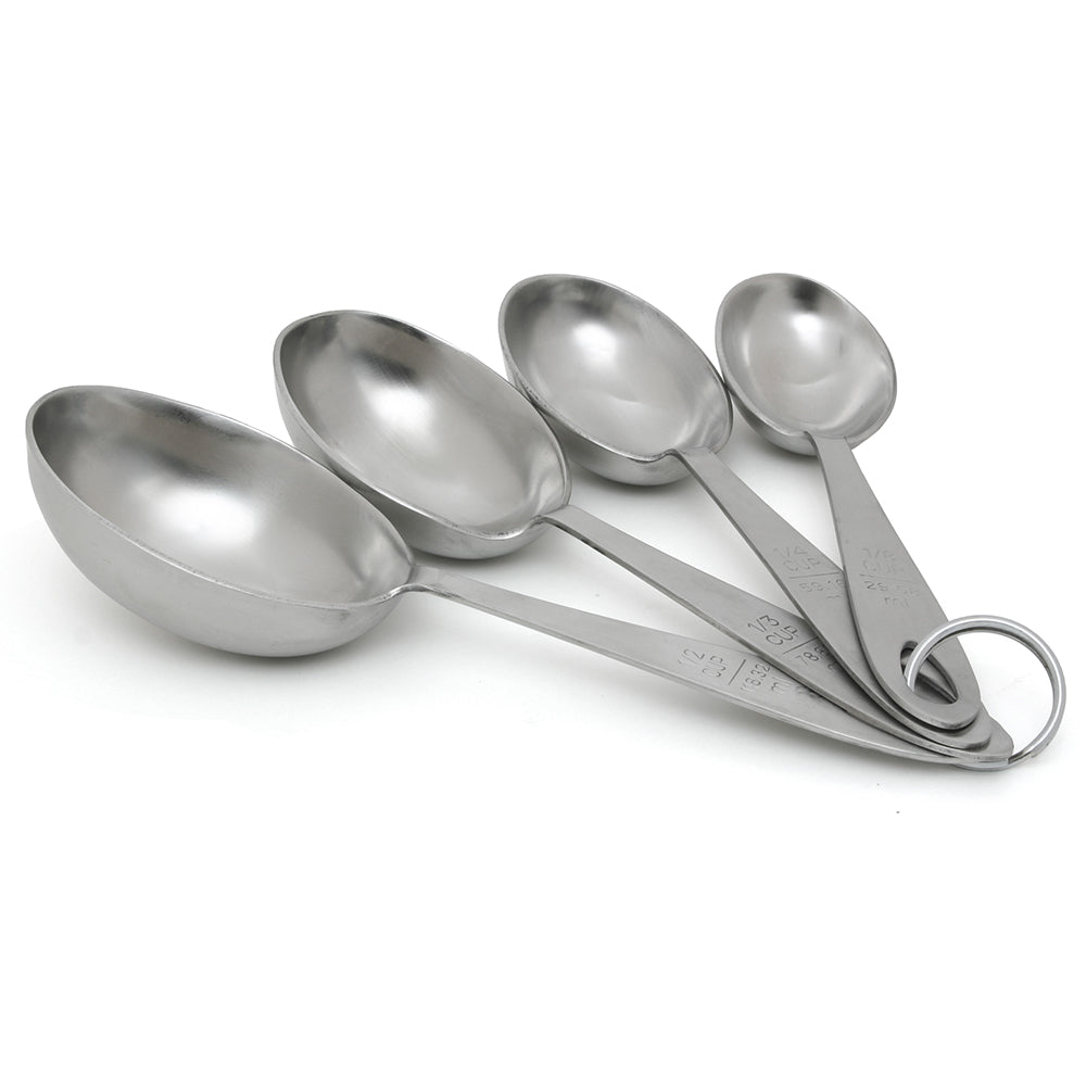 4-Pc Stainless Steel Measuring Scoop Set – Homestead