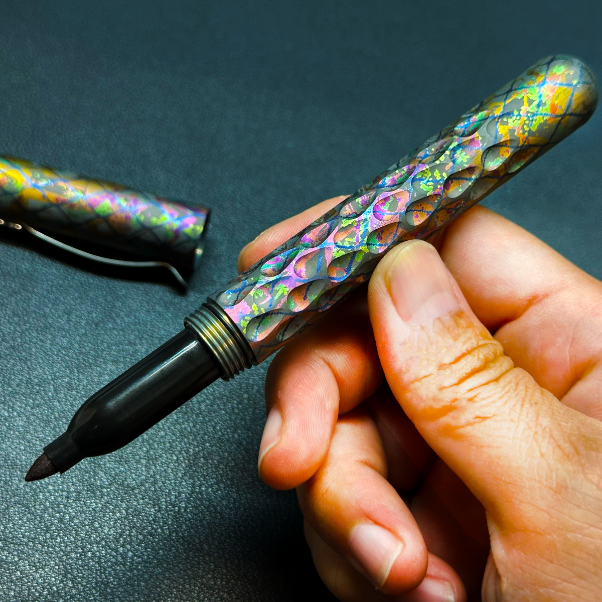 Signator Titanium Permanent Marker / Vault by Maratac® - Chaotic Auror ...
